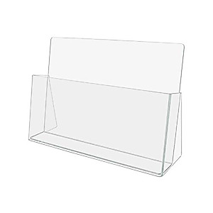 Marketing Holders 11" Wide Catalog Brochure Holder Pack of 4 Literature Table Display Counter top