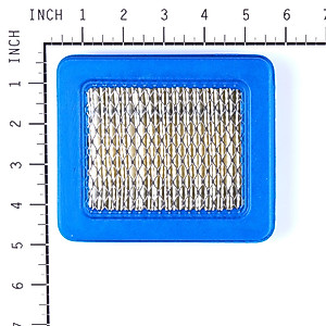 Briggs & Stratton 491588S Flat Air Filter Cartridge & 5062K Spark Plug Platinum