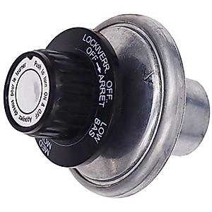METER STAR LPG 1 lb Adjustable Propane Gas Regulator Knob Pressure Relief Valve M12x1 Nozzle 0.7 mm