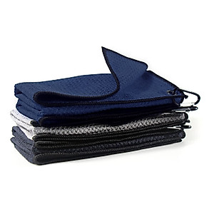 ToVii Golf Towel Golf Towels for Golf Bags for Men Golf Bag Towel Golf Accessories Golf Gifts for Men