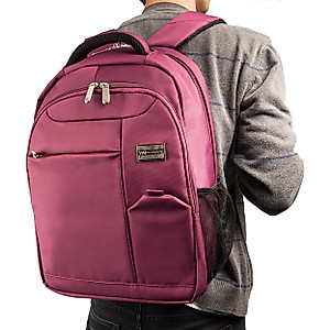 Accessory Bundle, Secure Purple Laptop Backpack 15-inch Made for Inspiron, Dell Latitude Vostro XPS Precision, G15 G3 G5 G7