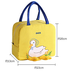 UNMODA Kawaii Lunch Bag for Girls Lunch Box Insulated Cute Lunch Bags for Women Insulated Lunch Box for Kids