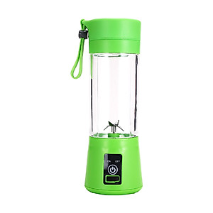 Portable Blender, Personal Mixer Fruit Rechargeable with USB, Mini Blender for Smoothie, Green