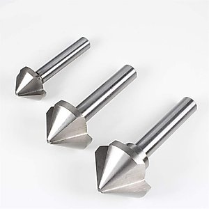 XMEIFEI PARTS Drill bit Set 6.3-45mm HSS 3 Flute 120 Degree Chamfer Countersink Drill Bits(6.3/8.3/10.4/12.4/14/16.5/20.5/25/30/35/40/45mm) Long Drill bits (Size : 12.4mm)