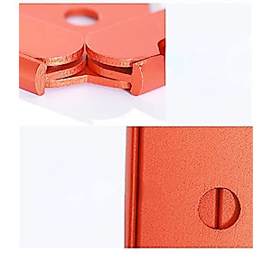 hoodiess Outdoor Folding Clothes Hanger, Ultra Light Aluminum Alloy Folding Clothes Hanger, Travel Multifunctional Portable Three fold Magic Clothes Hanger SilverFoldingHangers