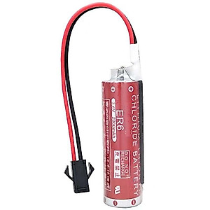 KUANMAI (5Pcs) ER6/3.6V 2000mAh Battery for Maxell ER6/3.6V Robot 5096-434 OTC Li-Battery