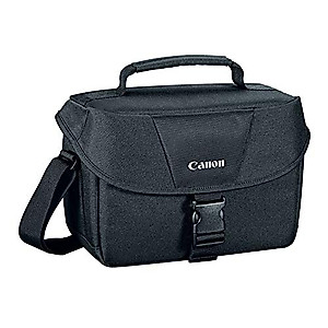 Canon EOS M50 15-45mm Mirrorless Digital Camera (Black) with Canon EOS Camera Gadget Bag, 64GB SD Card, Flexible 12" Spider Tripod, and Battery & Charger Pack Bundle (5 Items) (Renewed)