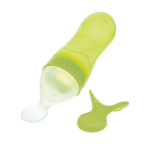 Nuby Garden Fresh Silicone Squeeze Feeder (Green)