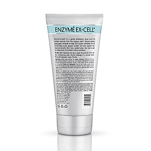 Pharmagel Enzyme Ex-Cell - Gentle Papaya Face Exfoliator Scrub for All Skin Types - 6 Ounces