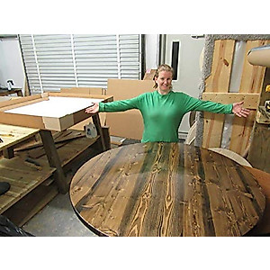 36" Large Lazy Susan for 72" Dining Table