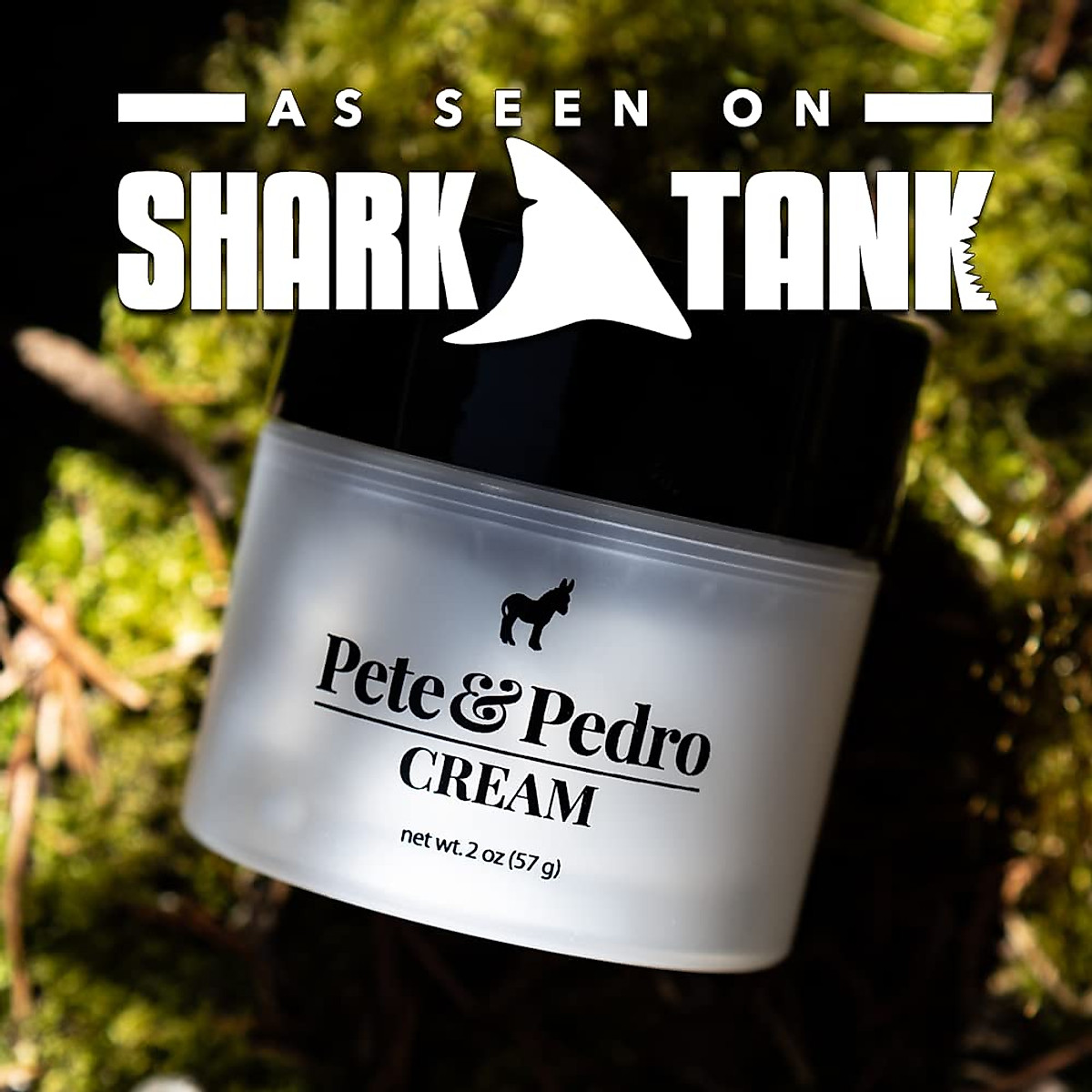 Pete & Pedro HAIR STYLING CREAM - Light Hold, Matte, Low Shine Finish Hair Product for Men, For Hairstyling Medium, Long, Wavy, Curly Hairstyles | Minimizes Frizz | Shark Tank Featured, 2 oz
