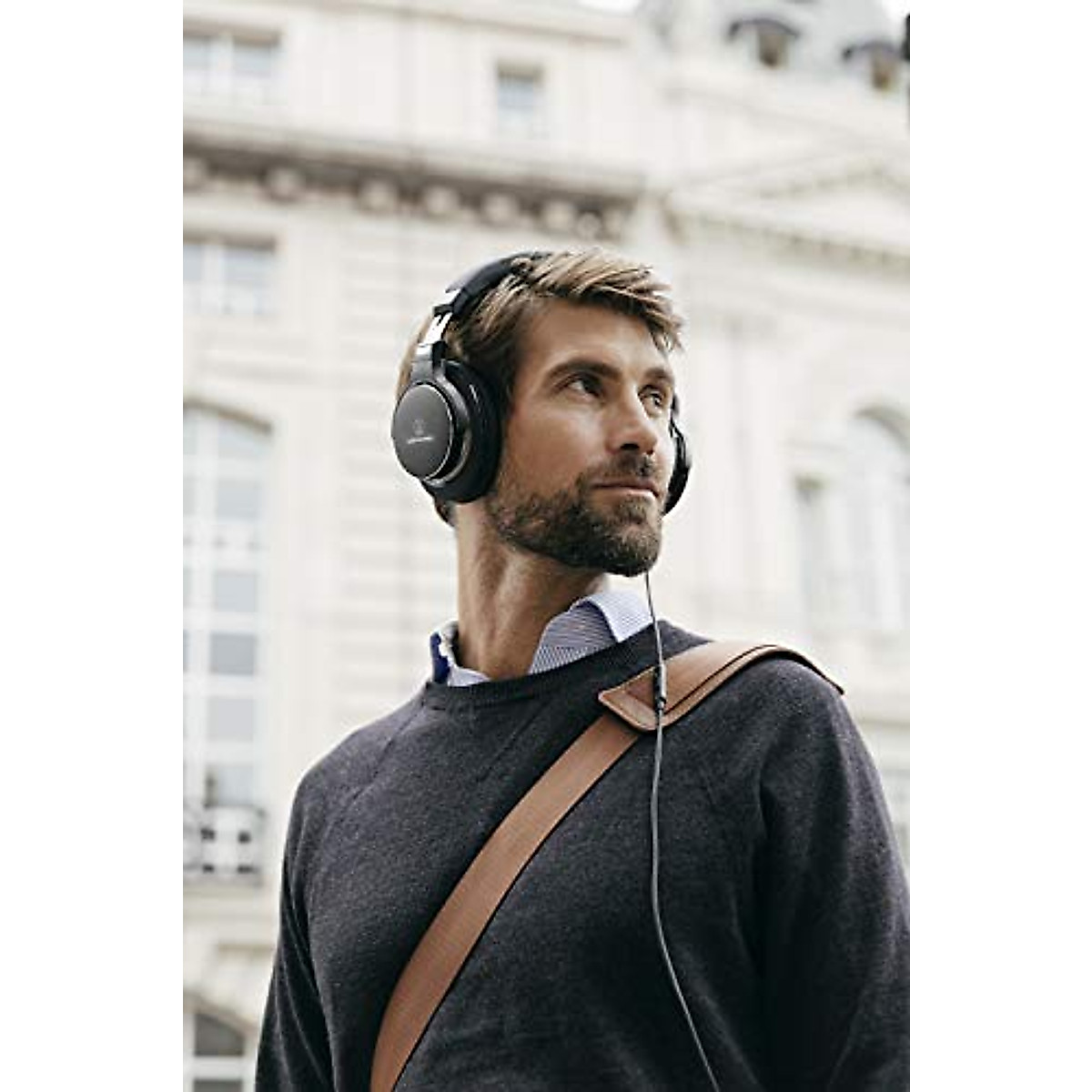 Audio-Technica ATH-MSR7NC SonicPro High-Resolution Headphones with Active Noise Cancellation