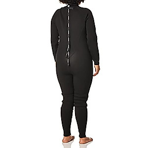 Cressi Summer 2.5mm Womens Back Zip Full Wetsuit, Black, Medium