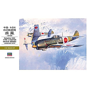 Hasegawa 1:32 Scale Nakajima KI84 Type 4 Fighter Hayate Frank Model Kit