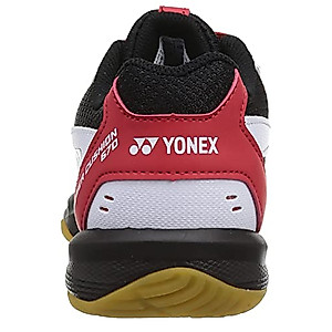 YONEX(ヨネックス) Unisex's Badminton Shoe, White/red, 8.5