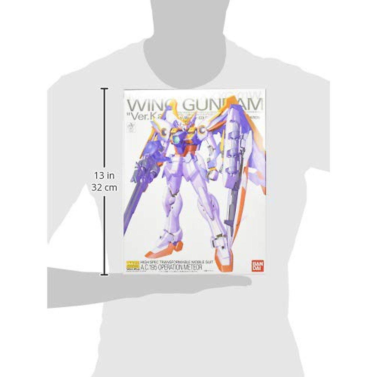 Bandai Hobby Wing Gundam VER.Ka, Bandai Master Grade Action Figure (BAN123714)