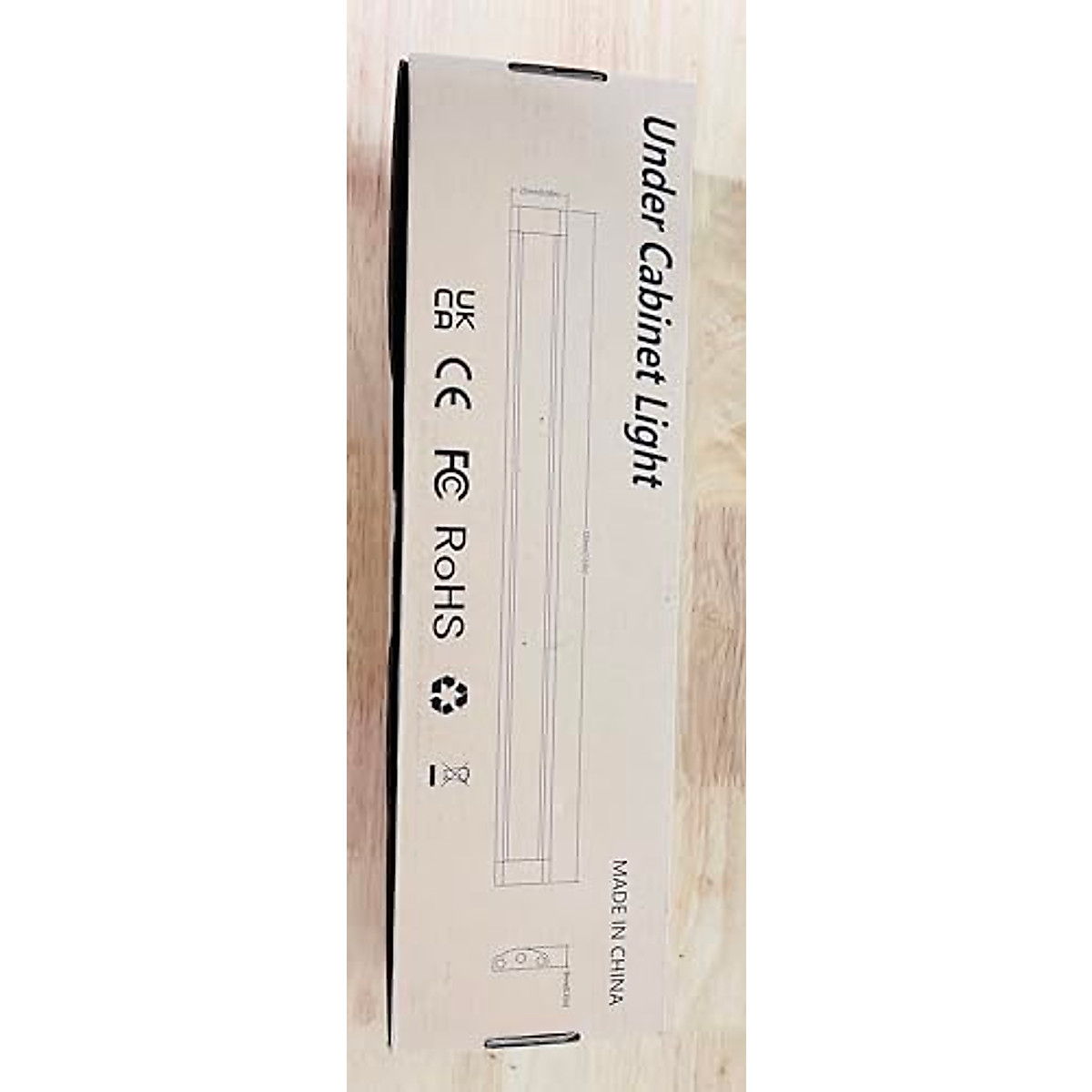 DURPAR Under Cabinet LED Lighting Kit Plug in, 6 pcs 12 Inches Cabinet Light Strips, Super Bright, for Kitchen Cabinets Counter, Closet, Shelf Lights, Warm White (6 Bars Kit)