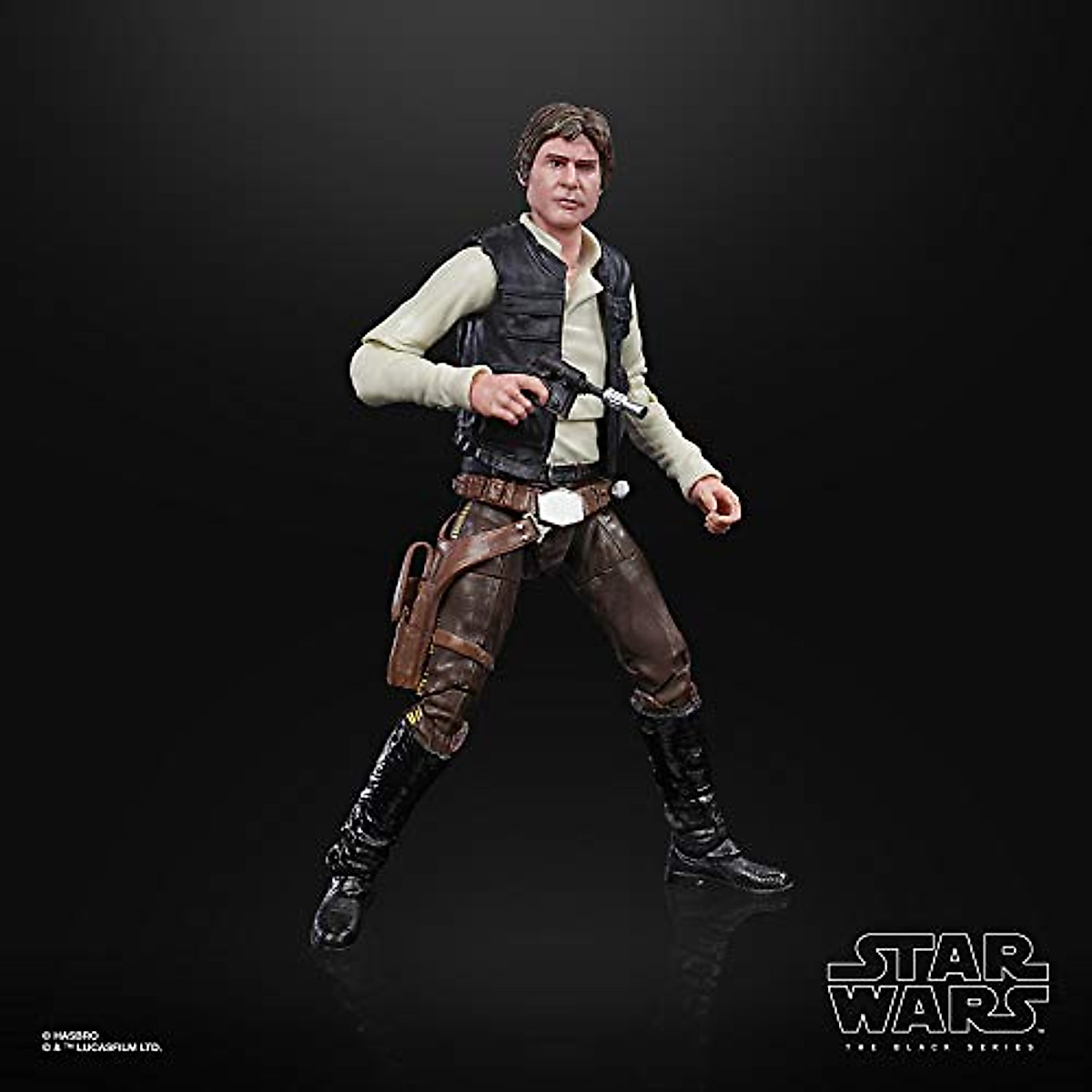 STAR WARS The Black Series Han Solo (Endor) Toy 6-Inch Scale Return of The Jedi Collectible Action Figure, Kids Ages 4 and Up