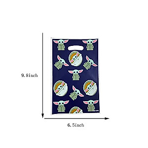 NYST 30Pieces Yoda Gift bags Party Gift Bags Treat Candy Bags Star War Party Supplies Birthday Decoration Gift Bags Well for Boys Party