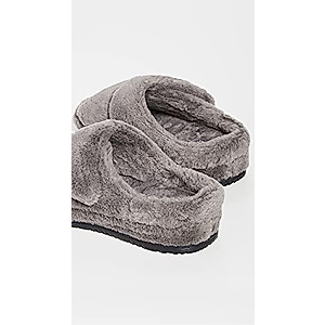 UGG Men's Fluff That Slipper, Charcoal, 8