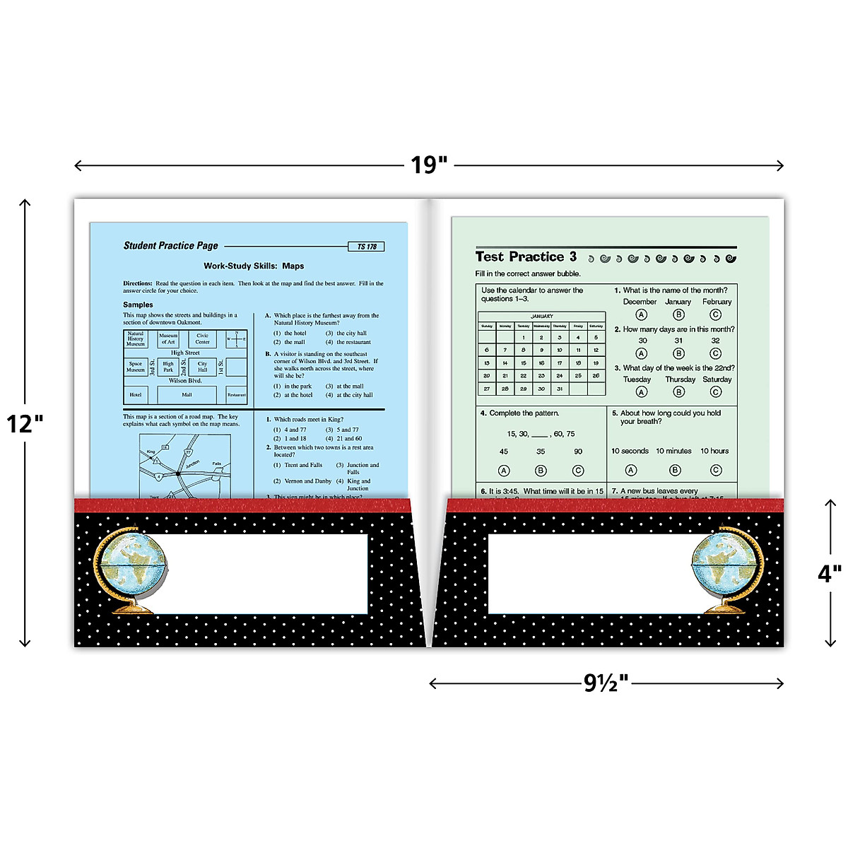 Teacher Created Resources Substitute Teacher Pocket Folder from Mary Engelbreit (4834)