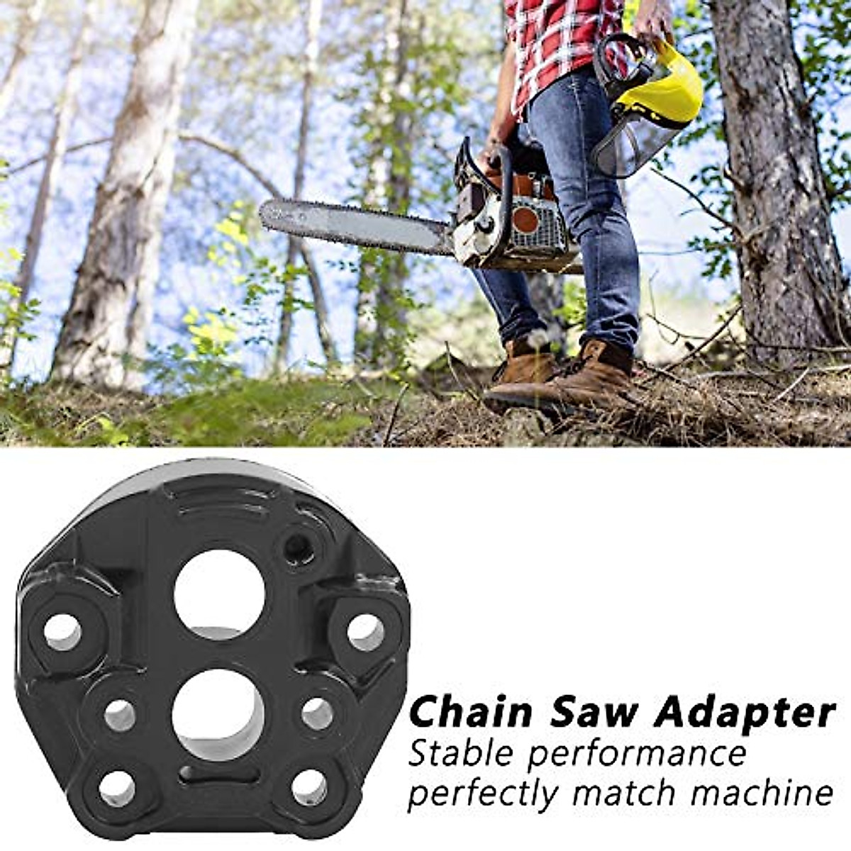 577636501, Chain Saw Adapter Gasket, Carburetor Adapter Gasket, Chain Saw Adapter, Professional Stable Wear‑Resistant for Garden Durable Husqvarna