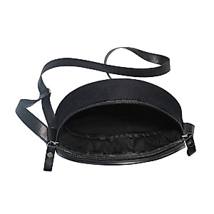 WellLee Fashion Lady Round Crossbody Bag Purse Messenger Bag