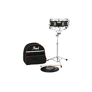 Pearl Student Snare Drum Education Kit with Practice Pad, Backpack Carrying Case, Sticks and Drum Key (SK910)