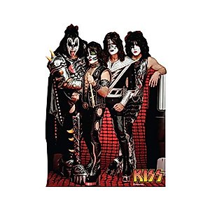 Cardboard People KISS Group Life Size Cardboard Cutout Standup
