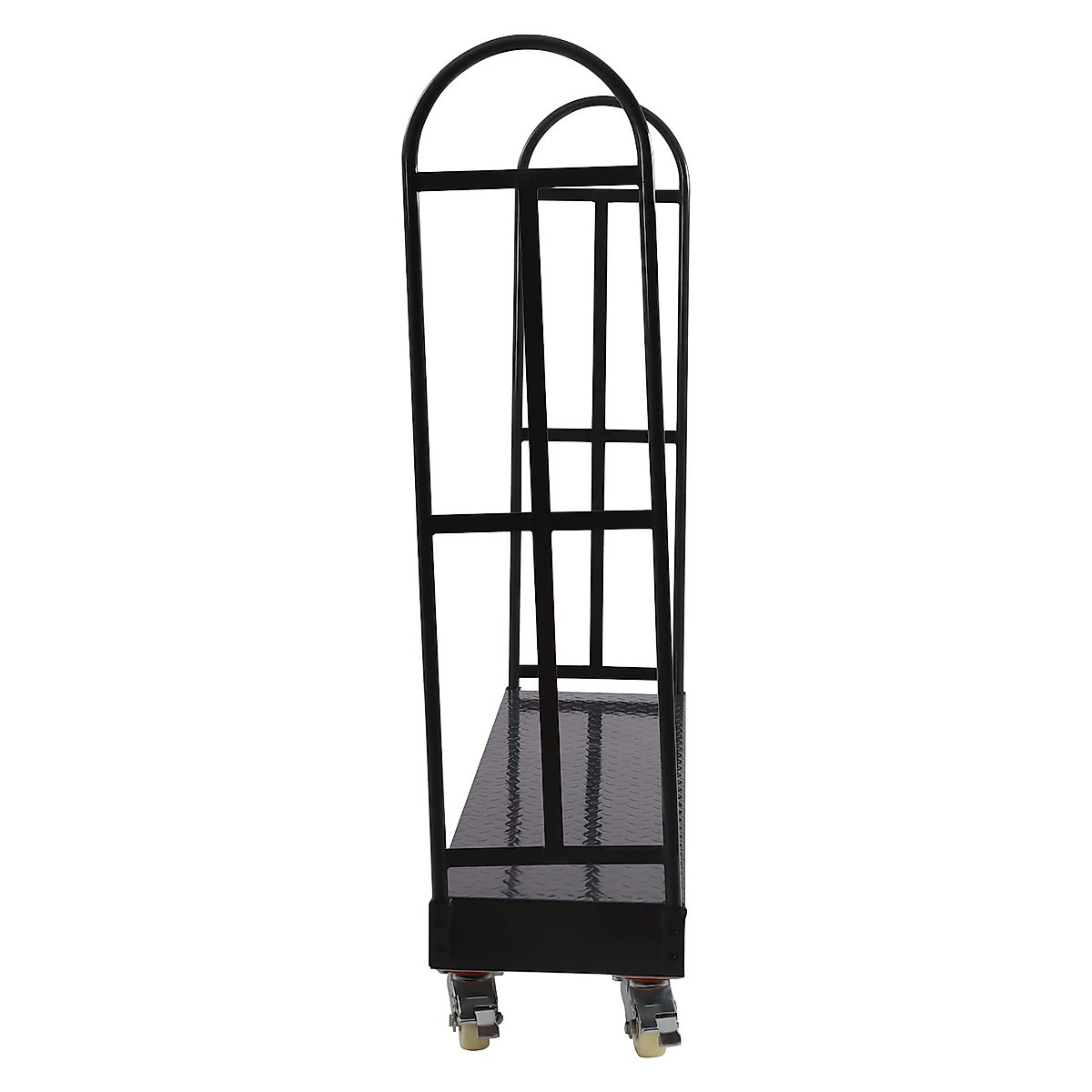 U-Boat Platform Truck Dolly Heavy Duty Utility Cart with Handle, Hand Truck for Warehouses Storage Rooms Transportation Facilities Support to 2000lbs, 60.5 * 15.7 * 52.2in