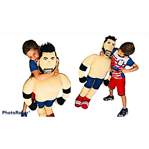 Wrestle Mates 4 Foot Tall Large Stuffed Wrestling Doll (Jet Original Dummy