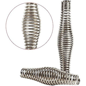 YIPINER 5 Pcs BBQ Spring Handle Smoker Parts Heavy Duty Barbecue Smoker, Grill, Stove, Pit Accessories (11cm)