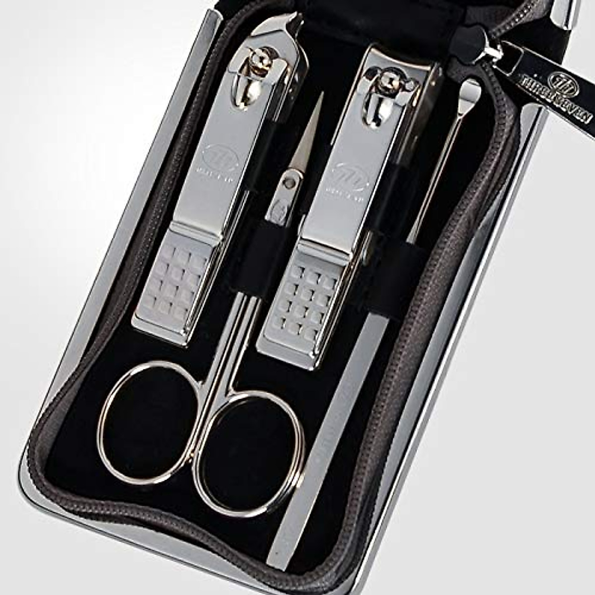 Korean Nail Clipper! World No. 1. Three Seven (777) Premium Quality Gift Travel Manicure Grooming Kit Nail Clipper Set Made in Korea, Since 1975 (920BC)
