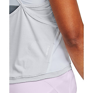 Under Armour Qualifier Iso-chill Running Tank Top, White (100)/Reflective, Large