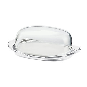 Guzzini Look Transparent Butter Dish.