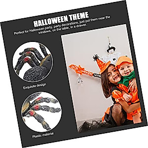 Alasum Plastic Animals Figures 28 pcs Models Decorative Scene Figures Realistic Model Party Fake Decor Creepy Prank Toys Spiders Decors Simulation Plastic Spider Prop Halloween Halloween Decor