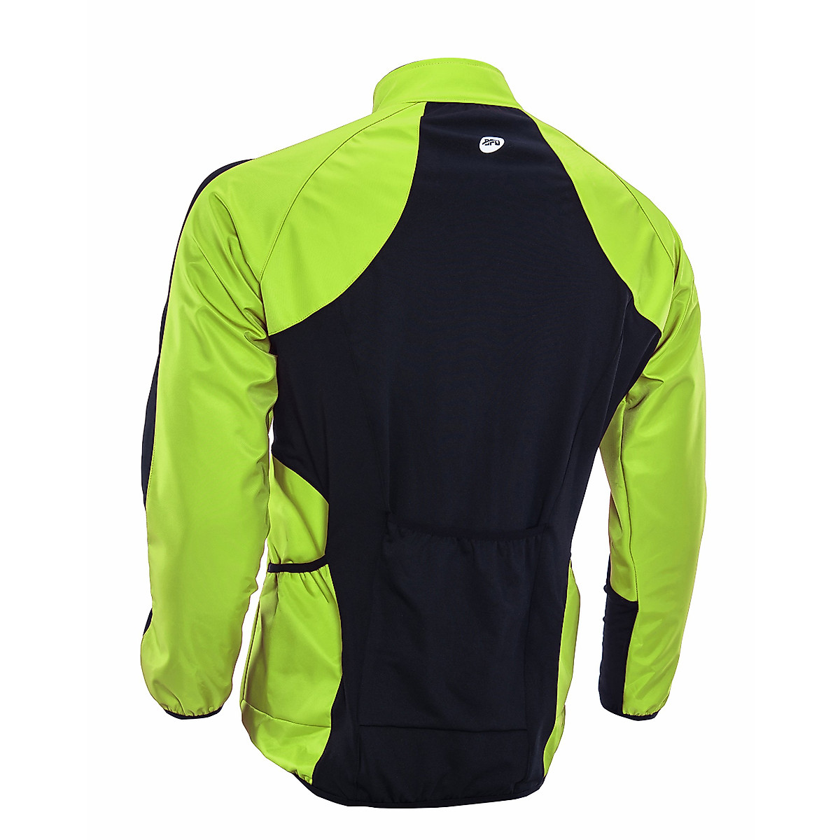 sponeed Wind Breakers Thermals for Men Cycling Jackets Windproof Fleece Coat for Biking US L Green