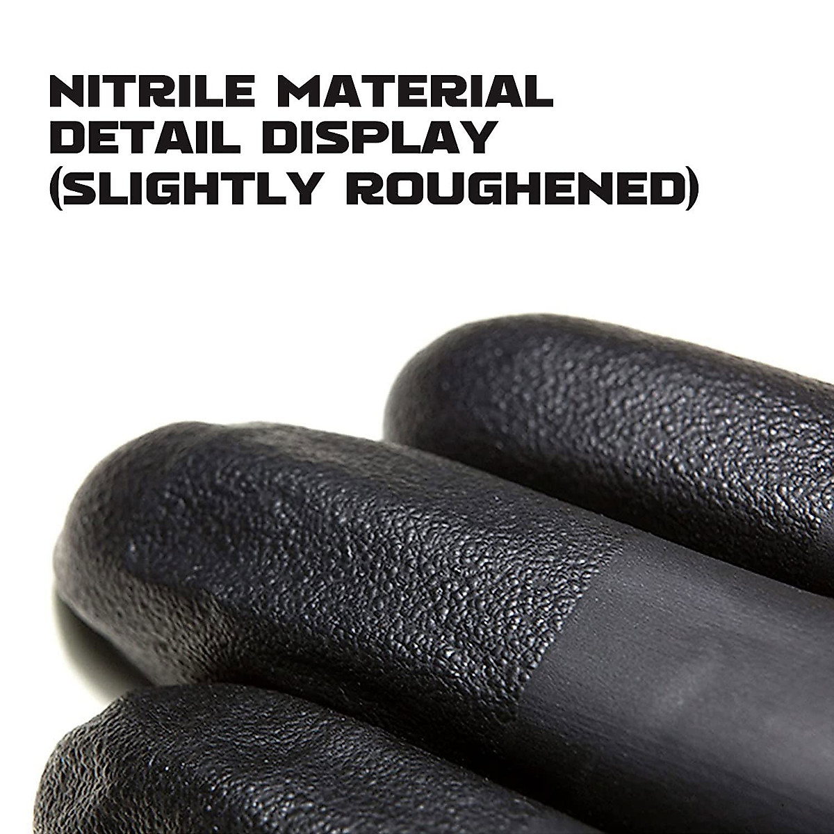 GMG SINCE1988 Nitrile Exam Gloves, Black Disposable Gloves, Small Gloves Large 100,4 mil No Latex Gloves for Food Prep Industry, Scientific Experiment, Household Cleaning, Car repair, Pet Nursing