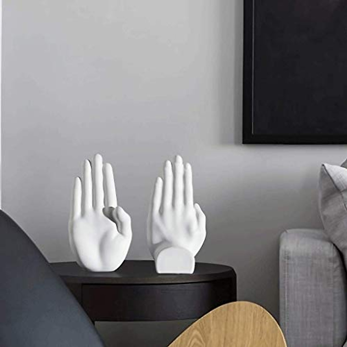 SMLZV Nonskid Thickening Bookends Book Organizer for Library School,Office,Home Study Desk Organizer (Color : White)