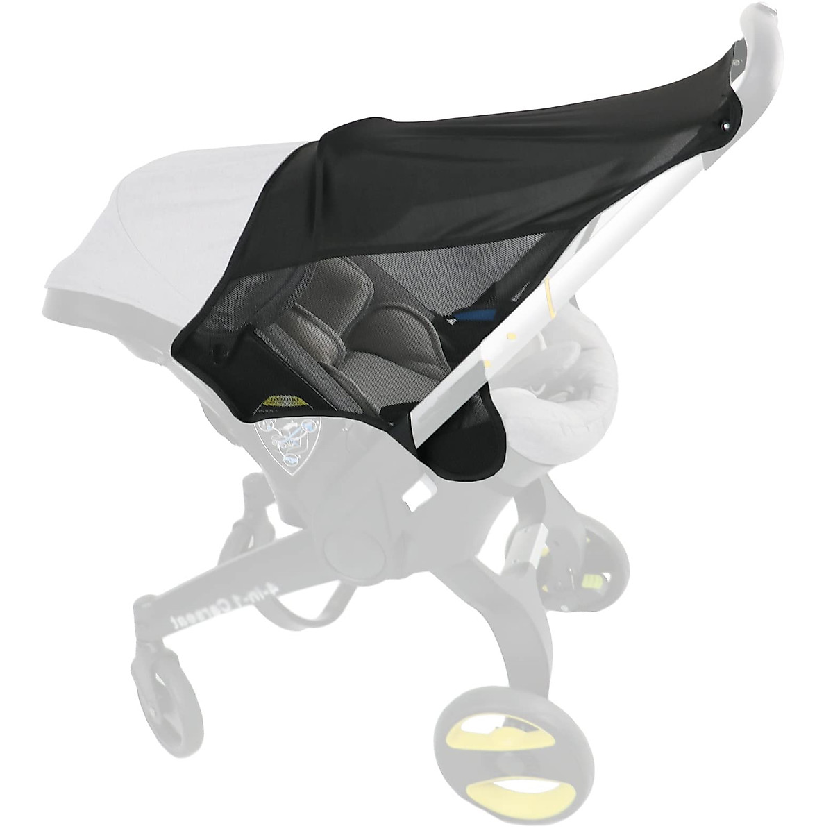 iCaicoyo Stroller Sun Shade for Doona Stroller and Baby Car seat, UV Protection Sun Cover for Baby Pushchairs Strollers Functional Sun Protection Shade and Sleep Aid for Infant Buggy Carrycot