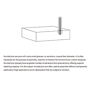 uxcell 5x16mm 304 Stainless Steel Dowel Pins, 5Pcs Knurled Head Flat Chamfered End Dowel Pin, Wood Bunk Bed Shelf Pegs Support Shelves Fasten Elements