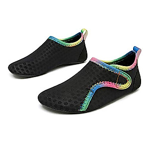 Kids Water Shoes Girls Boys Outdoor Quick Dry Barefoot Aqua Socks for Sport Beach Swim Surf 9.5-10 Toddler