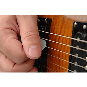 D'Addario Accessories Nylflex Guitar Picks - Nylon Guitar Picks with Grip - Great for Vintage Electric Sounds and Acoustic Strumming - 10 pack, Light (.50mm)