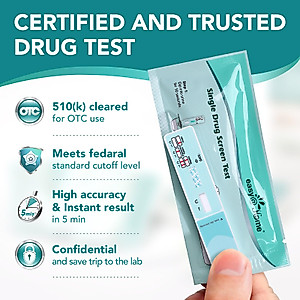 15 Pack Easy@Home Marijuana (THC) Single Panel Drug Tests Kit - #EDTH-114