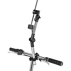 Umbrella Holder for Stroller, 360° Adjustable Bike Umbrella Stretch Mount Stand Holder Baby Stroller Pram Chair(Black)