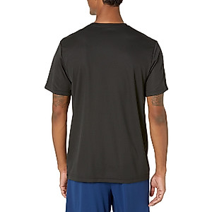 Amazon Essentials T-Shirts For Men, Active Performance Tech, Available in Big & Tall, Pack of 2, Black, X-Large