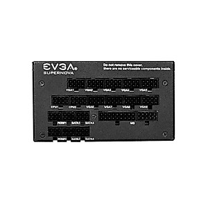 EVGA Supernova 1600 G+, 80+ Gold 1600W, Fully Modular, 10 Year Warranty, Includes Free Power On Self Tester, Power Supply 220-GP-1600-X1