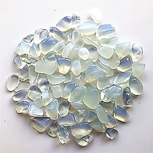 KemneT Room Decoration 50g 8-12mm Natural Gravel Bulk Tumbled Stones Crystal Suitable for Fish Tank Decoration Natural Stone