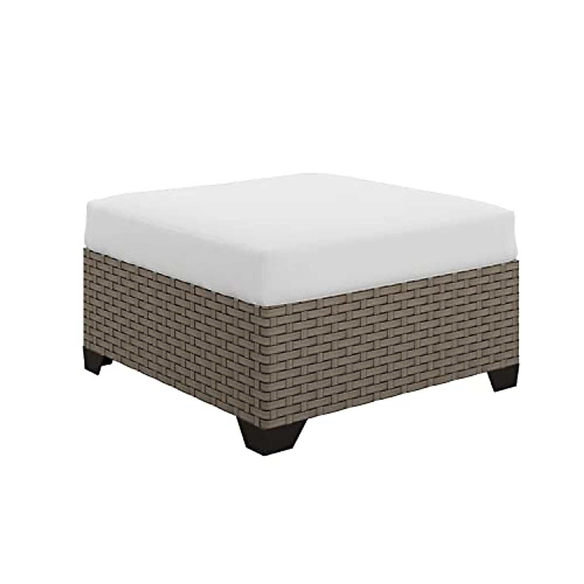 TK Classics MONTEREY-08a-WHITE Monterey Seating Outdoor Furniture, Sail White