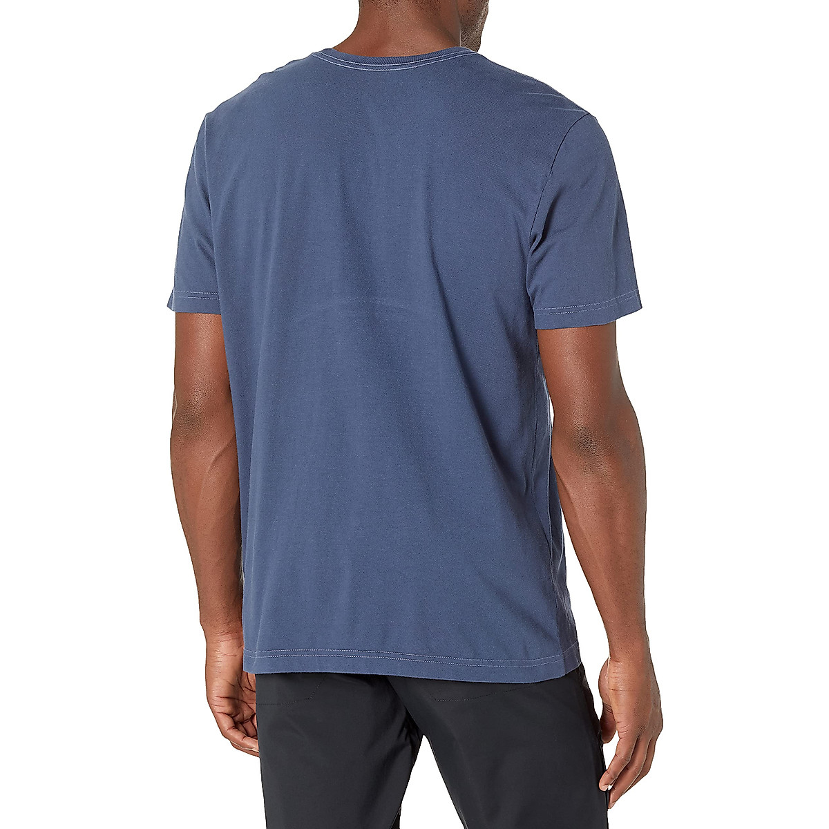 Life is Good Men's Standard Good Catch Fish Cotton Tee, Short Sleeve Crewneck Graphic T-Shirt, Darkest Blue, X-Large